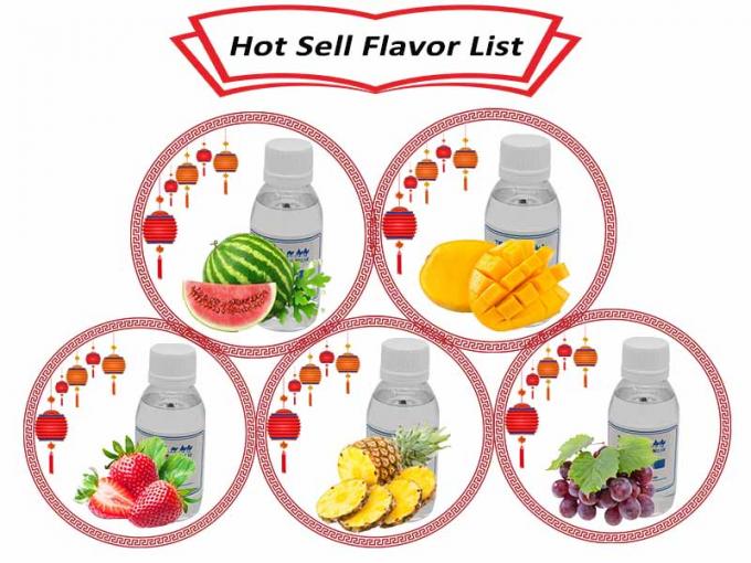 Concentrated Fruit E Smoking Flavor 99% Purity 125ml USP Grade COA / MSDS