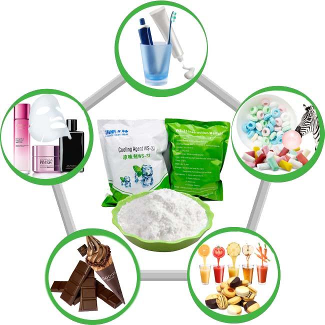 C10H21NO Powdered Cooling Agent Ws 23 For Skin Cream