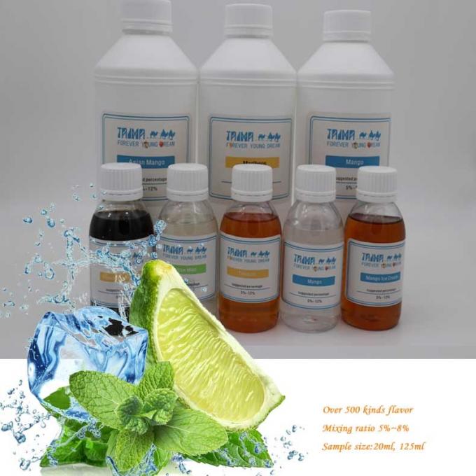 Halal 125ML Vape Liquid Fruit Flavors USP Grade PG VG Mixed